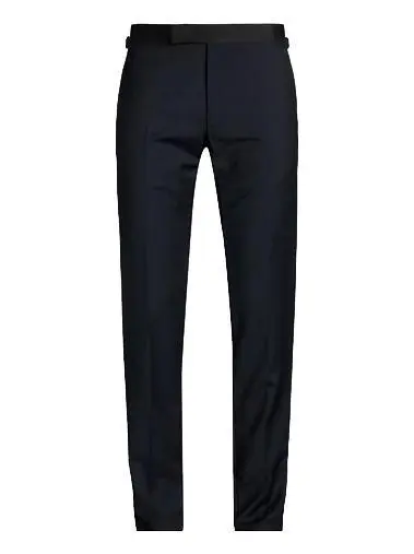 Dunhill Pants Midnight Size Wool, Mohair Wool - Blue