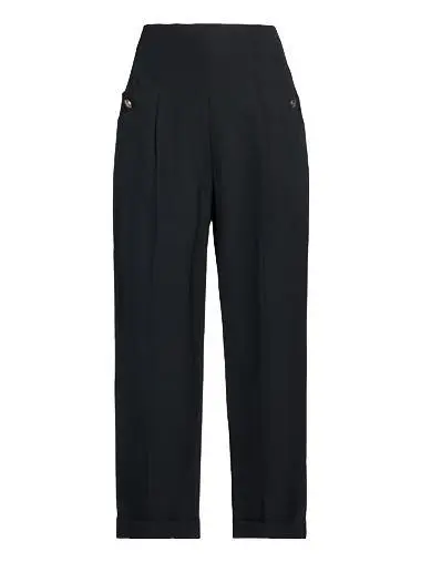 Sandro Straight-leg Twill Pants - Black