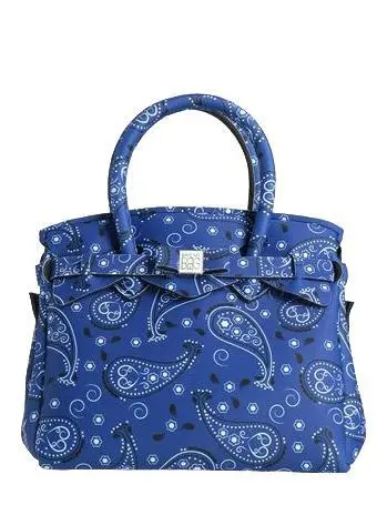 Save My Bag Handbag In Polyamide And Elastane - Blue