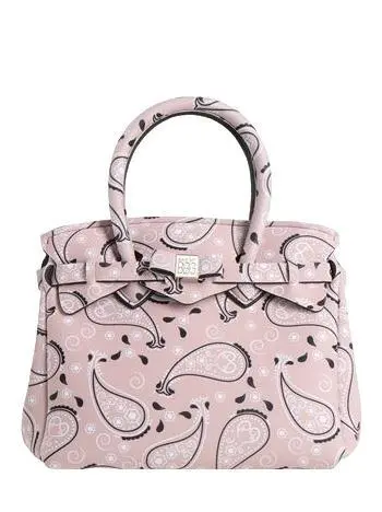 Save My Bag Handbag In Polyamide And Elastane - Pink