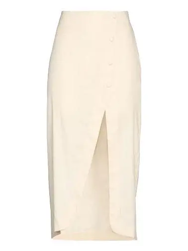 Sandro Midi Pencil Skirt - White