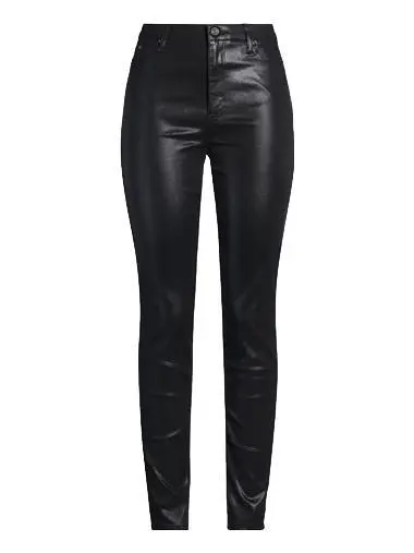 Karl Lagerfeld Tapered Jeans With Coated Effect - Black