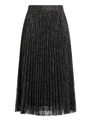 Ba&sh Midi Pleated Skirt - Black