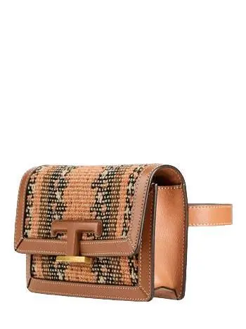 TOD'S Belt Bag With Detachable Chain Shoulder Strap - Orange