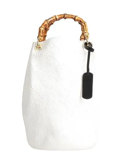 Alpha Studio Medium Handbag - White