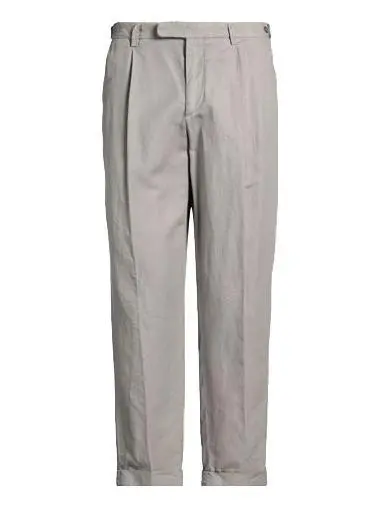 PAOLONI Pants Size Cotton, Linen - Grey