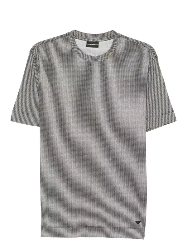 Emporio Armani Patterned T-shirt - Grey