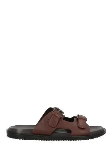 CERRUTI 1881 Leather Sandals - Brown