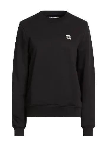 Karl Lagerfeld Organic Cotton Blend Sweatshirt - Black
