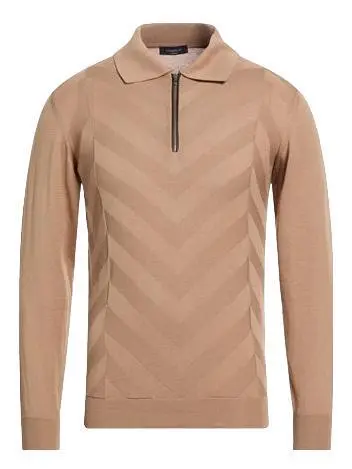 TOMBOLINI Sweater Size Silk, Cotton - Light Brown
