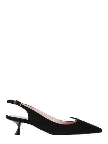 ROGER VIVIER Pumps Leather Slingback - Black