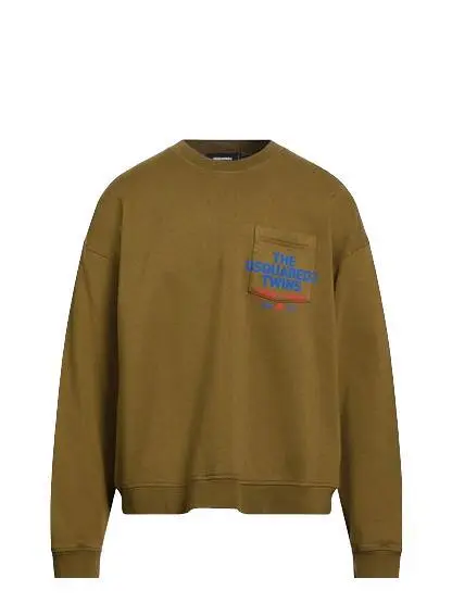 Dsquared2 Cotton Fleece Sweatshirt - Green