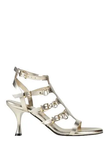 DIVINE FOLLIE Leather Sandals - Grey