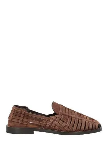 Brunello Cucinelli Leather Loafers - Brown