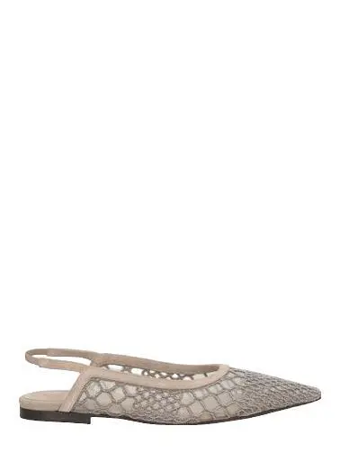 Brunello Cucinelli Slingback Ballerinas - Grey