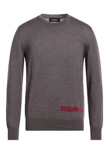 Dsquared2 Sweater In Virgin Wool - Grey