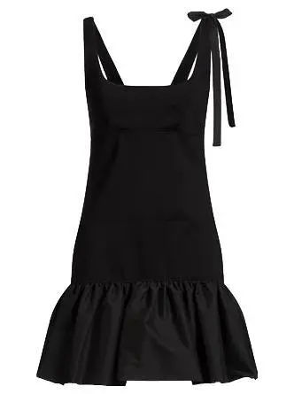 Sandro Mini Flared Dress - Black