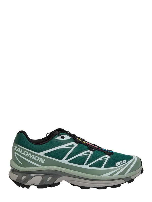 SALOMON Xt-6 Panelled Mesh Sneakers - Green