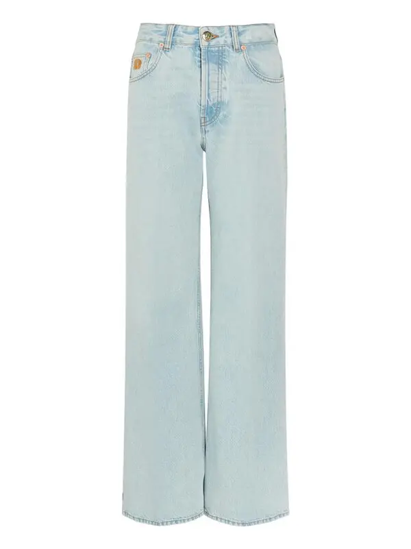 BLAZÉ MILANO Maline Flared-leg Jeans - Light Blue