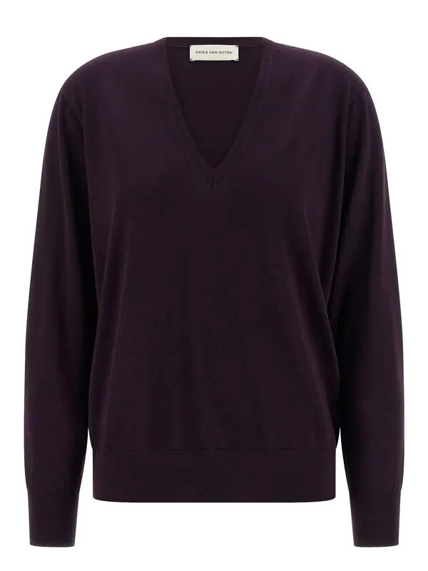 Dries Van Noten Tuomas Sweater - Purple