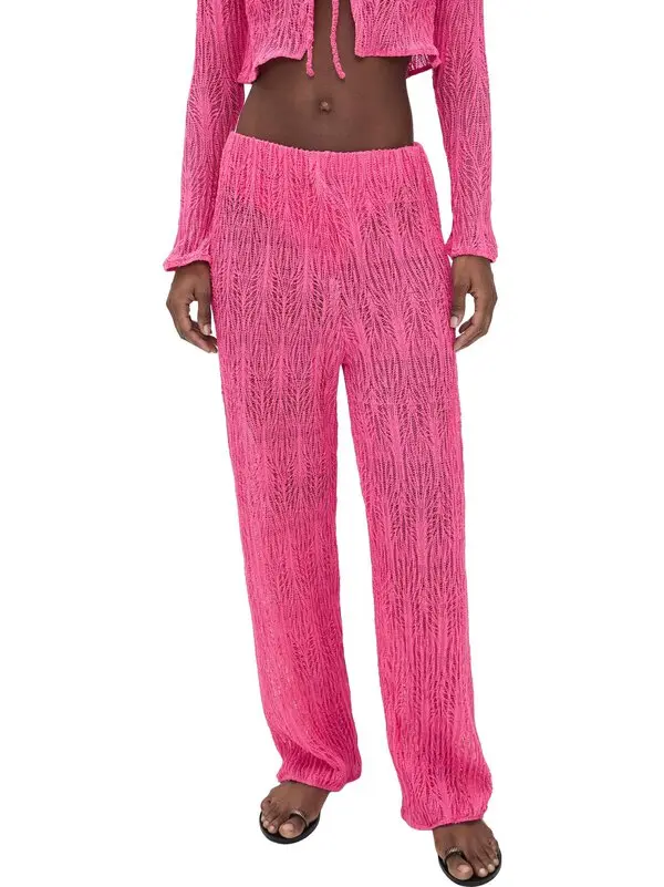 Peixoto Evy Pants - Pink Weave