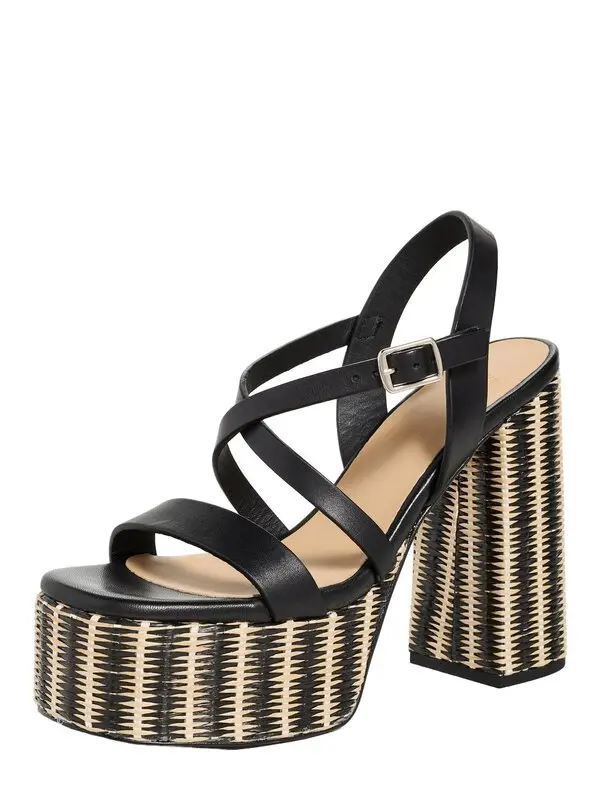 CastaÑer Felisa Platform Sandals - Black