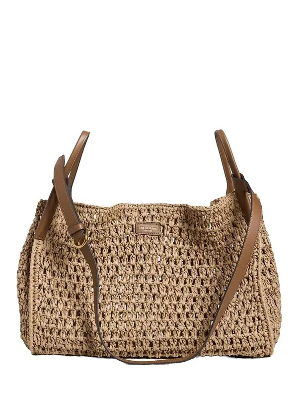 Rag & Bone Raffia Tote - Natural