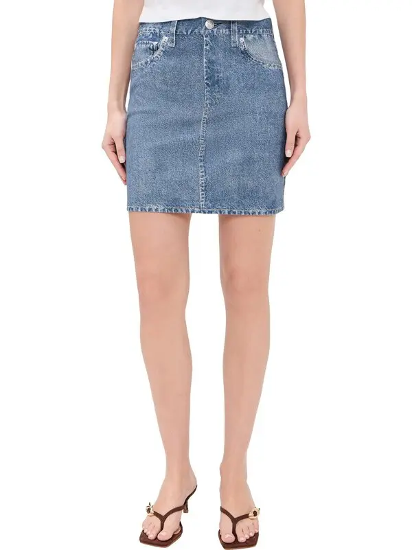 Rag & Bone Miramar Ponte Mini Skirt - Arlo