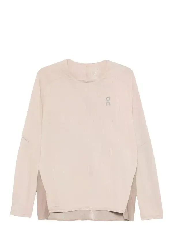 On Performance Long-sleeve T-shirt - Neutrals