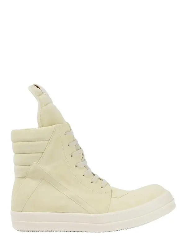 Rick Owens Geobasket High-top Sneakers - Yellow