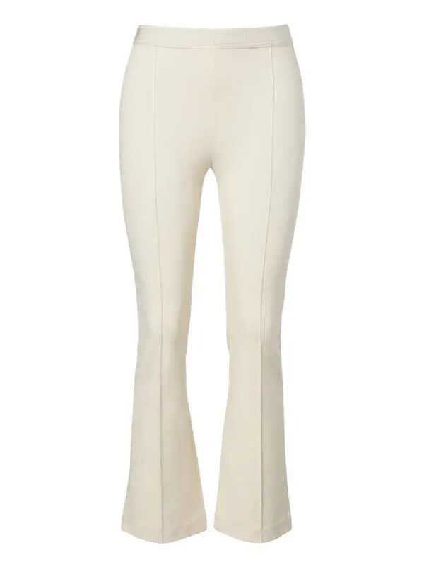 Wolford Grazia Cropped Jersey Flared Pants - White