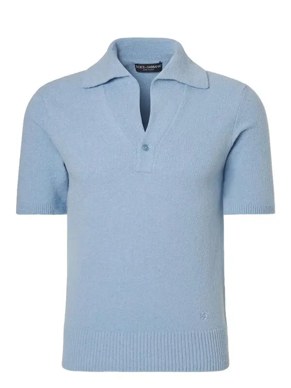 Dolce & Gabbana Cotton-blend Sweater - Blue