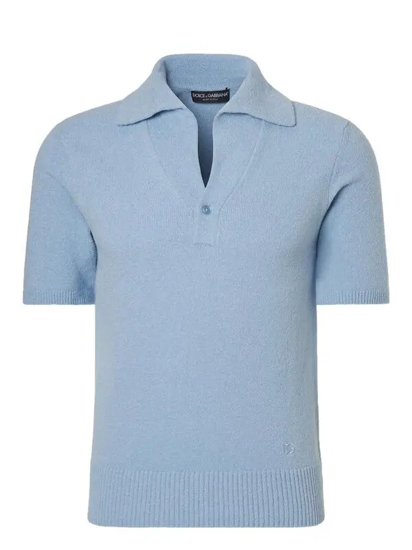 Dolce & Gabbana Cotton-blend Sweater - Blue