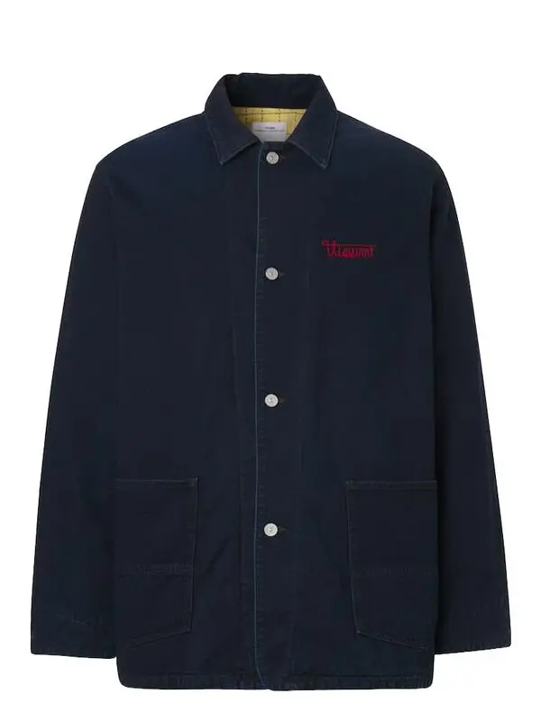 Visvim Osiris Down Denim Jacket - Blue