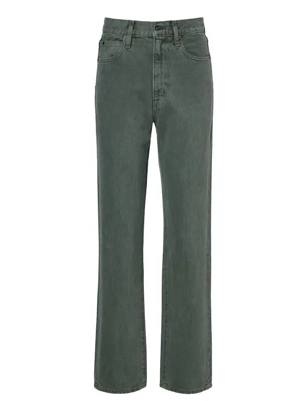 SLVRLAKE London Straight Jeans - Green
