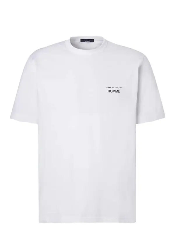 Comme Des Garçons Cotton Jersey T-shirt - White