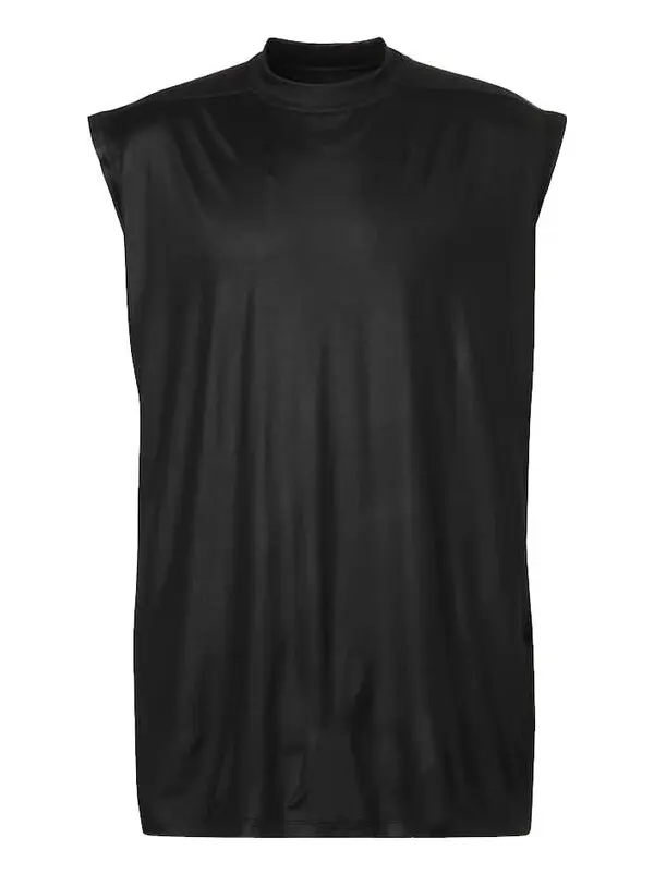 Rick Owens Tarp Jersey Tank Top - Black