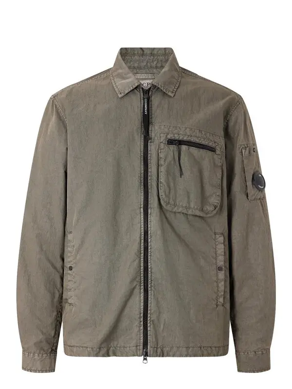 C.P. COMPANY Panama-r Overshirt - Green