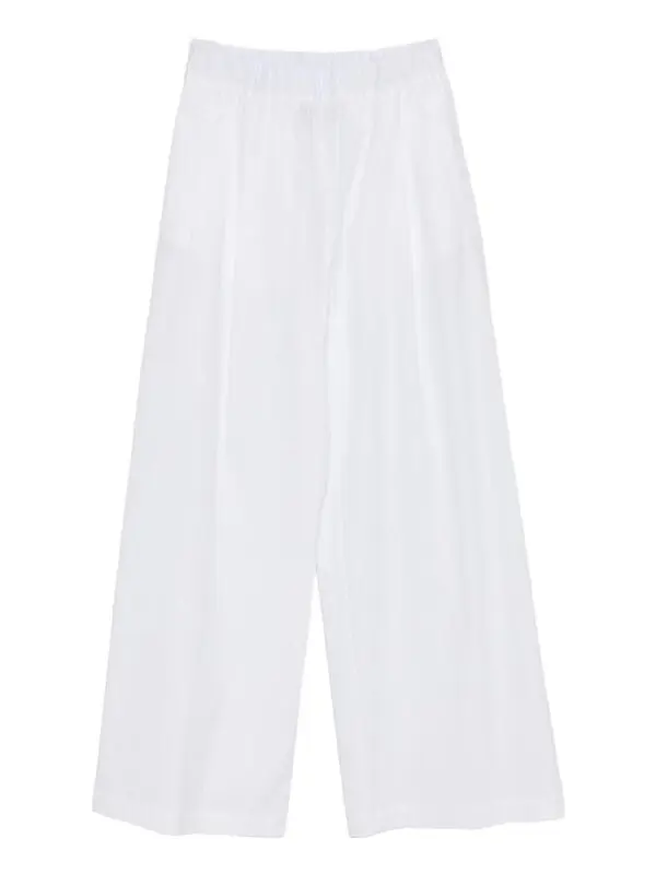 SEMICOUTURE Jhonny Cotton Trousers - White