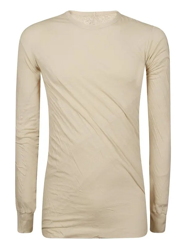 Rick Owens Long-sleeved T-shirt - Beige
