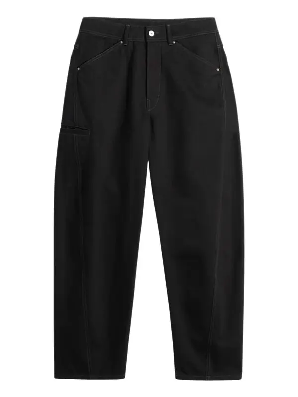 LEMAIRE Maxi Workwear Trousers - Black