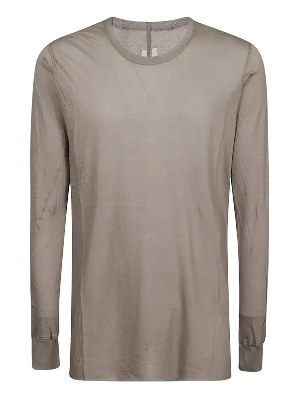Rick Owens Long-sleeved T-shirt - Grey