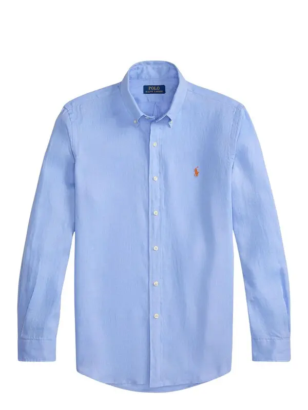 Polo Ralph Lauren Linen Shirt - Sky Blue