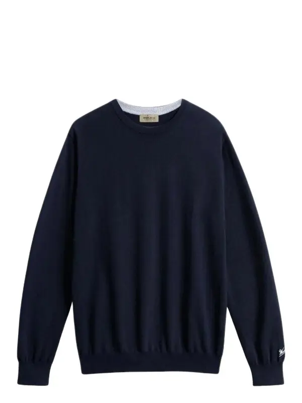 Woolrich Cotton Sweater - Blue