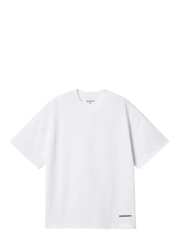 Carhartt Work In Progress Link Script T-shirt - White