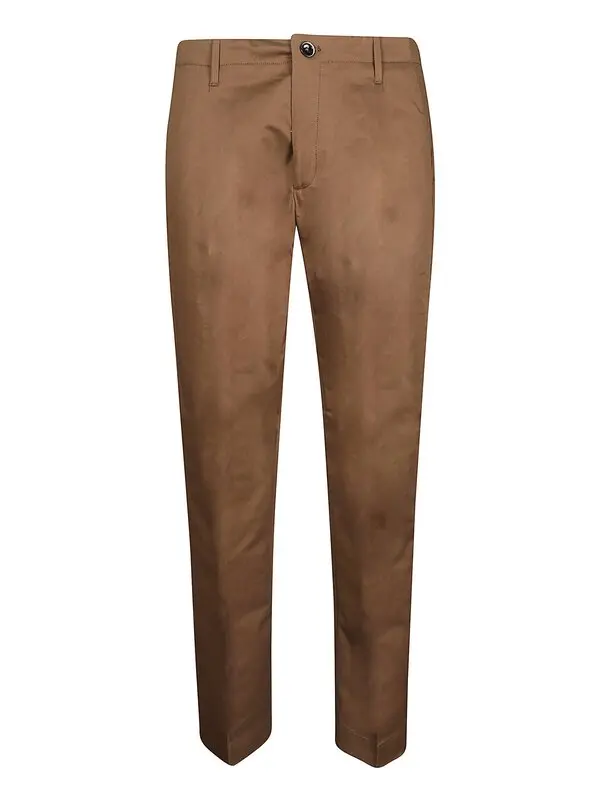 NINE:INTHE:MORNING Fold 2 Chino Pants - Brown
