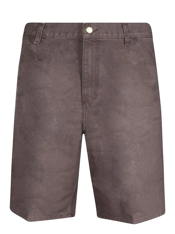 Carhartt Work In Progress Single Knee Bermuda Shorts - Brown