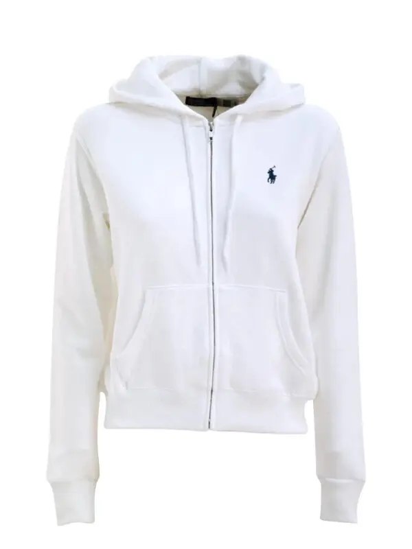 Polo Ralph Lauren Sweatshirt With Logo - White