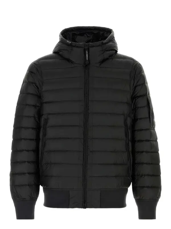 C.P. COMPANY Dd Shell Hooded Down Jacket - Black
