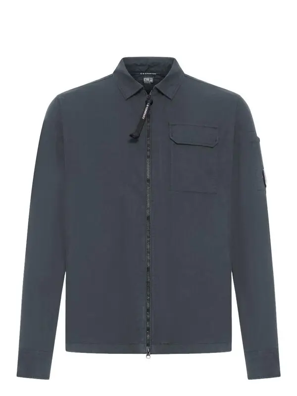 C.P. COMPANY Organic Cotton Overshirt - Grey